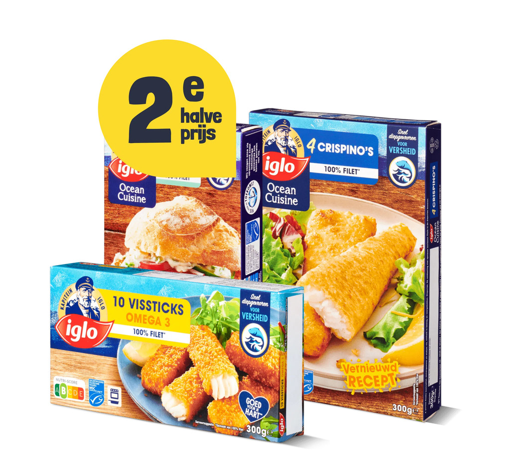 Iglo vis aanbieding bij Picnic