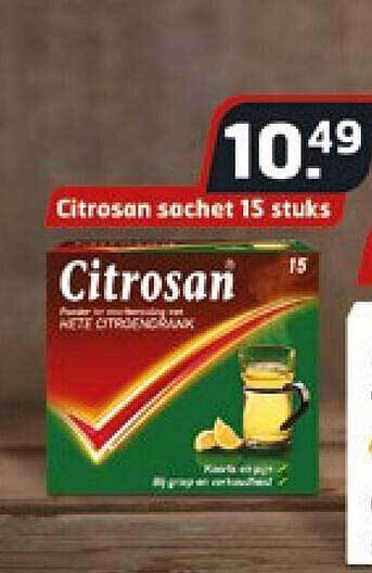 Citrosan aanbieding bij Trekpleister