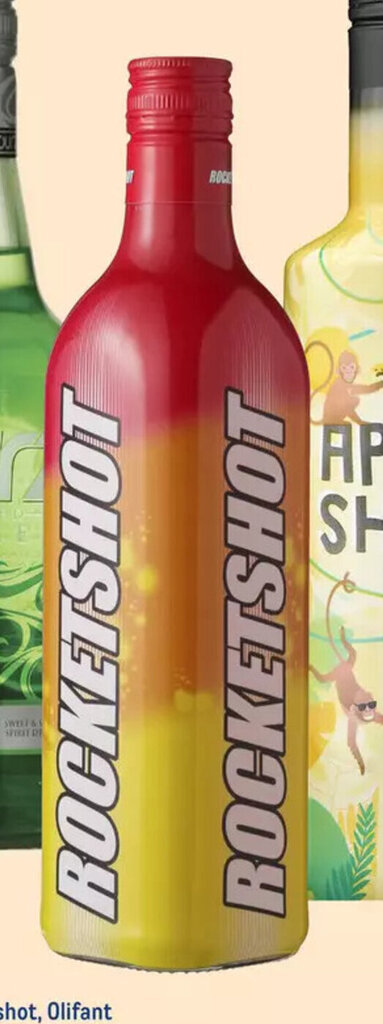 Rocketshot mixdrank met alcohol aanbieding bij Makro