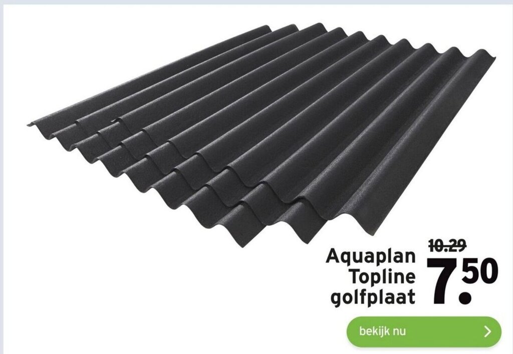 Aquaplan Topline golfplaat aanbieding bij GAMMA