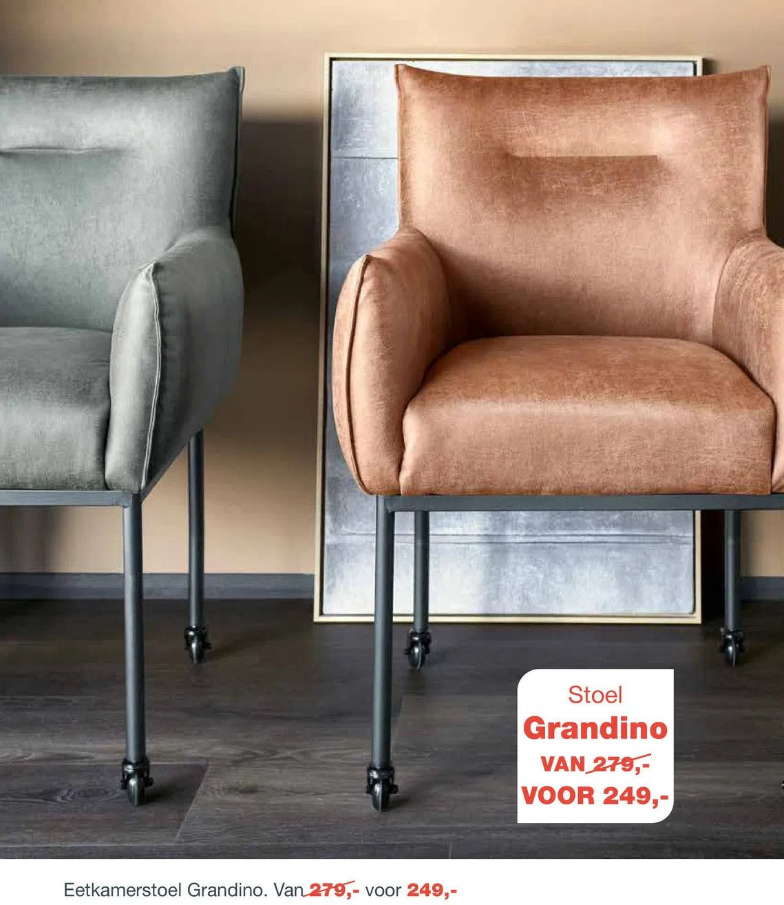 Eetkamerstoel grandino aanbieding bij IN.HOUSE