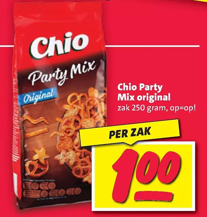 Chio party mix original aanbieding bij Nettorama