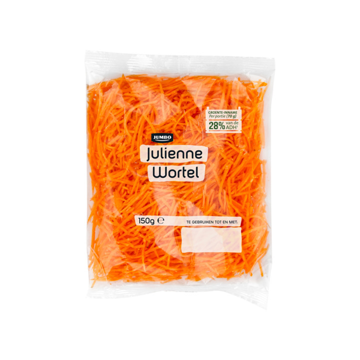 Jumbo julienne wortel 150g aanbieding bij Jumbo