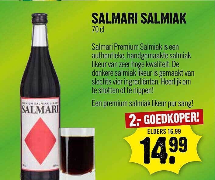 Salmari salmiak aanbieding bij Dirck 3