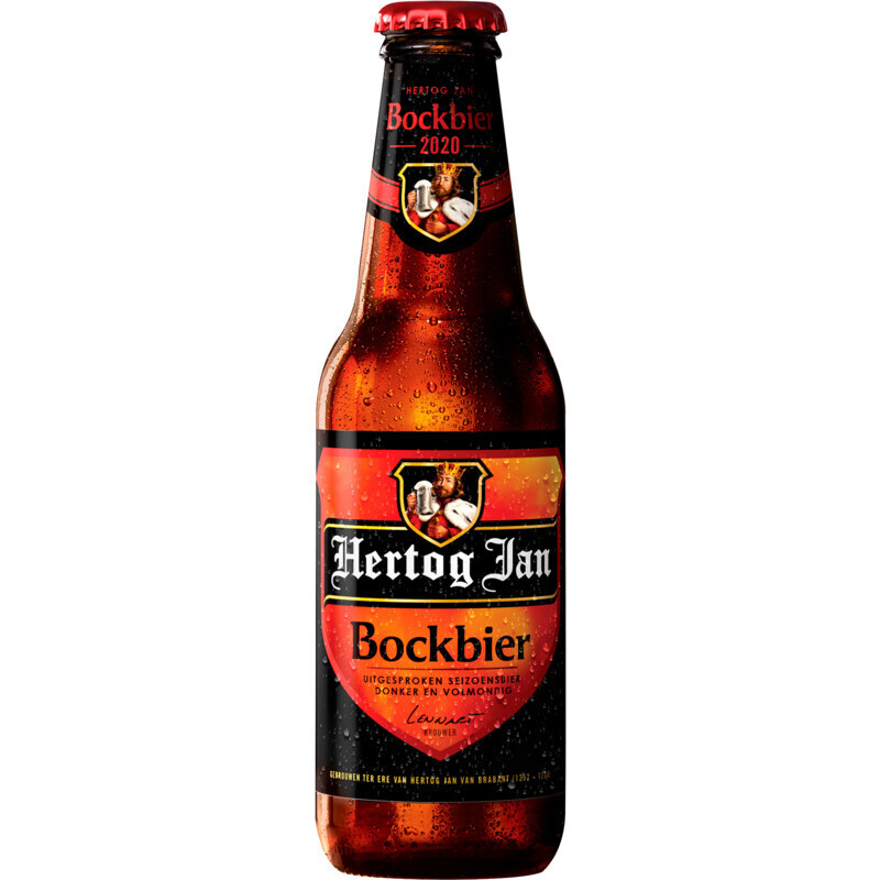 Hertog jan bockbier aanbieding bij Albert Heijn
