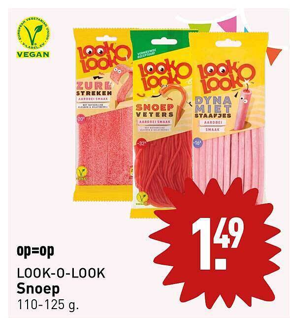 Look-o-look snoep aanbieding bij ALDI