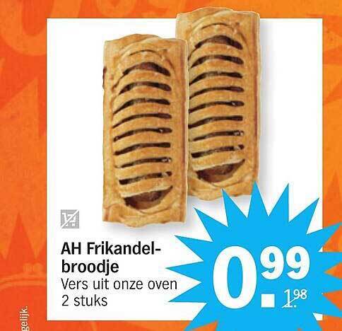 Ah frikandelbroodje aanbieding bij Albert Heijn