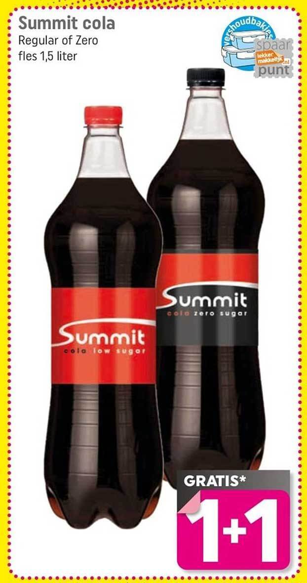 Summit cola aanbieding bij Dagwinkel