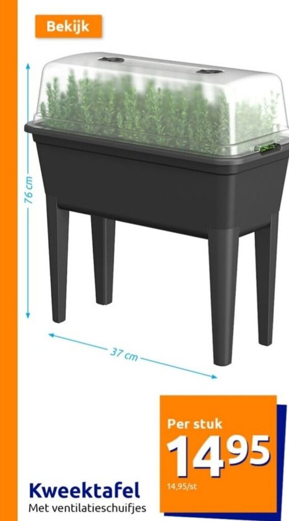 Kweektafel per stuk aanbieding bij Action