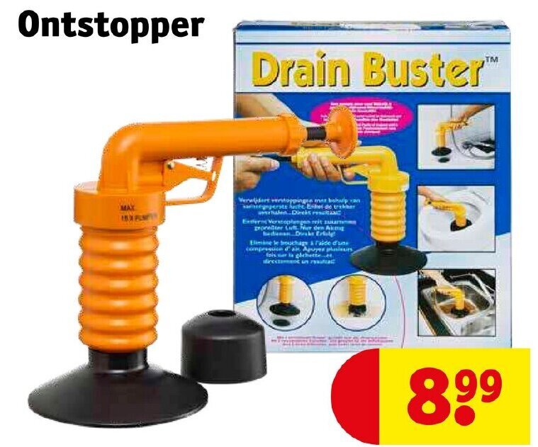 Ontstopper aanbieding bij Kruidvat