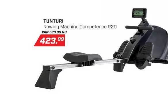 Tunturi rowing machine competence r20 aanbieding bij Daka Sport