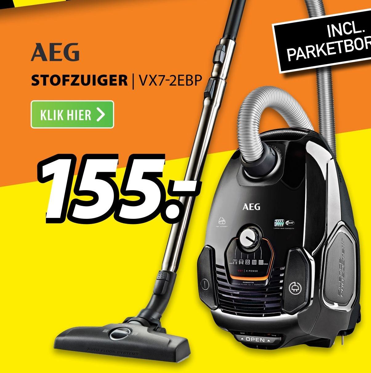 AEG STOFZUIGER | VX7-2EBP aanbieding bij Expert