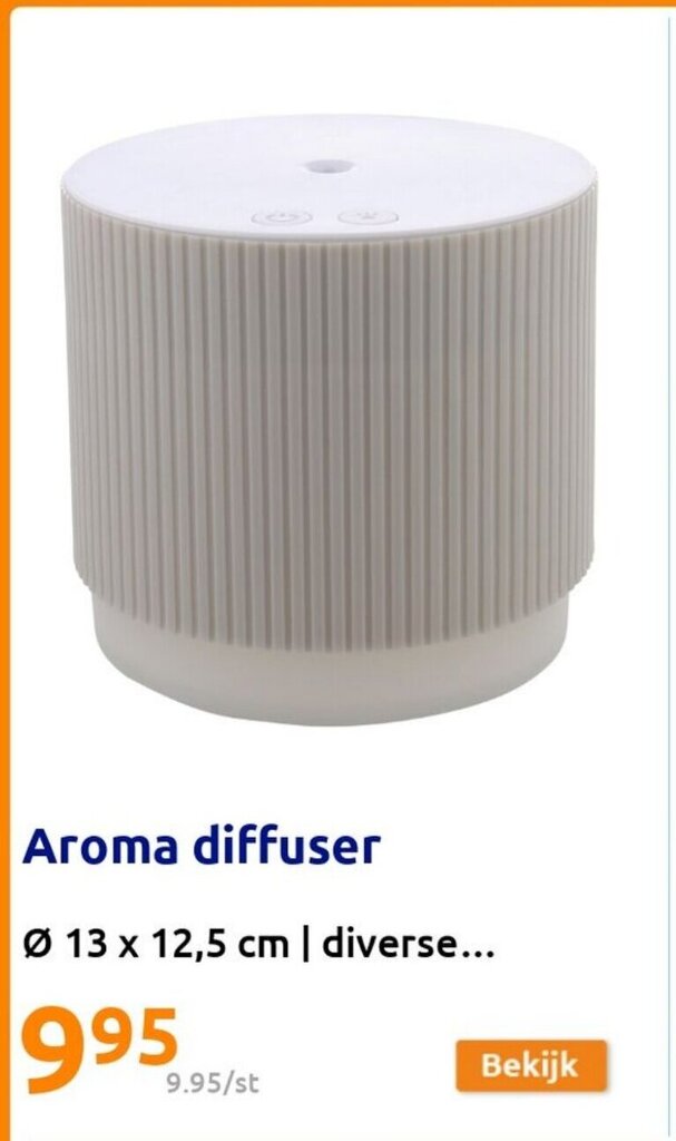 Aroma diffuser 13x12,5 cm aanbieding bij Action