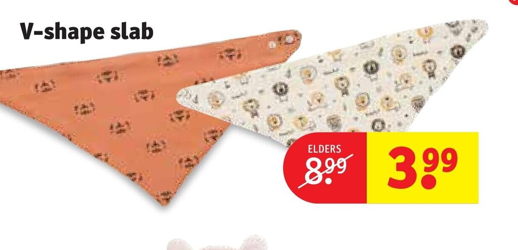 V-shape slab aanbieding bij Kruidvat