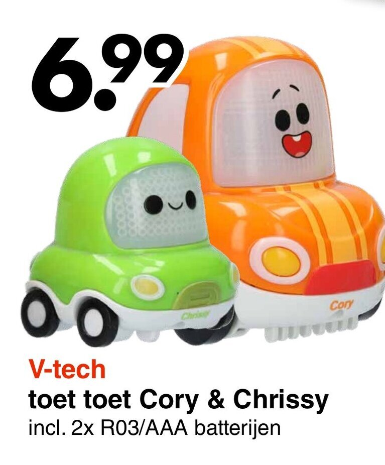 Toet toet cory & chrissy aanbieding bij Wibra