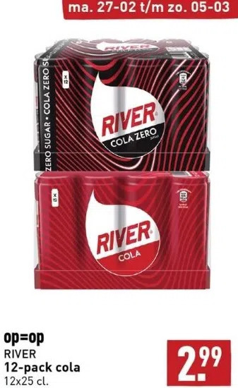 12-pack cola aanbieding bij ALDI