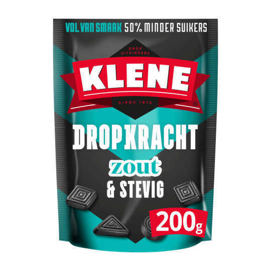 Klene drop dropkracht zout aanbieding bij Coop