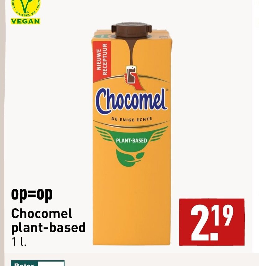 Chocomel plant-based 1 L aanbieding bij ALDI
