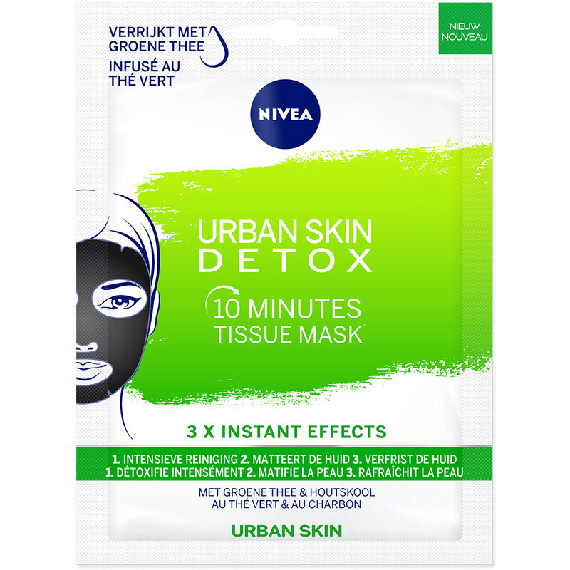 Nivea urban detox mask pur aanbieding bij Albert Heijn