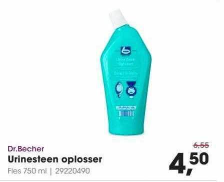 Dr. becher urinesteen oplosser aanbieding bij HANOS