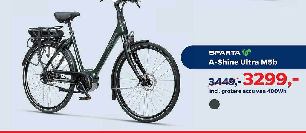 Sparta a-shine ultra m5b fiets aanbieding bij Bike Totaal