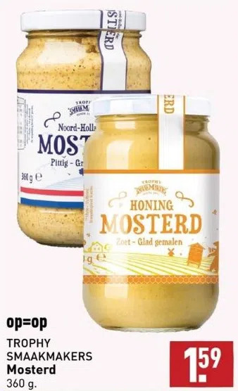 Mosterd aanbieding bij ALDI