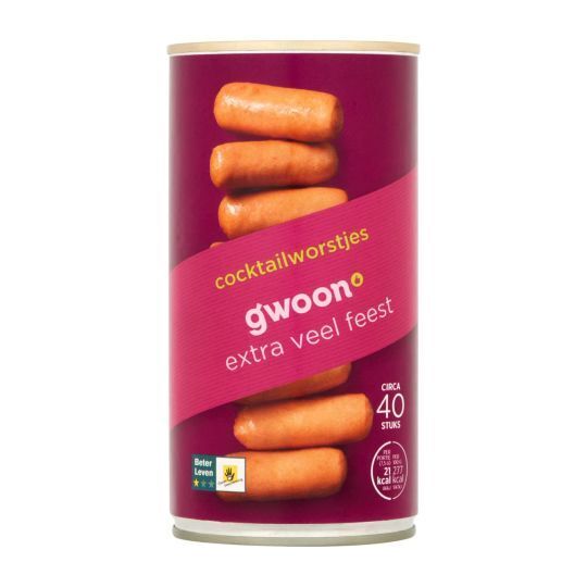 G'woon cocktailworstjes aanbieding bij Coop