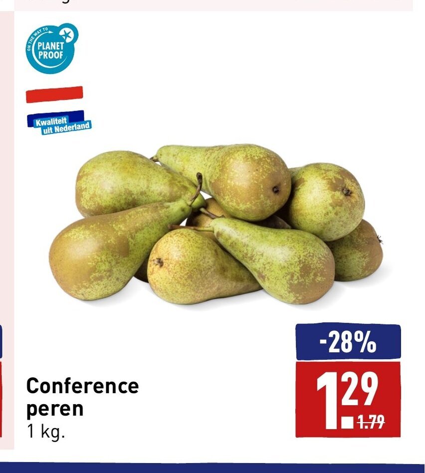 Conference peren 1 kg aanbieding bij ALDI