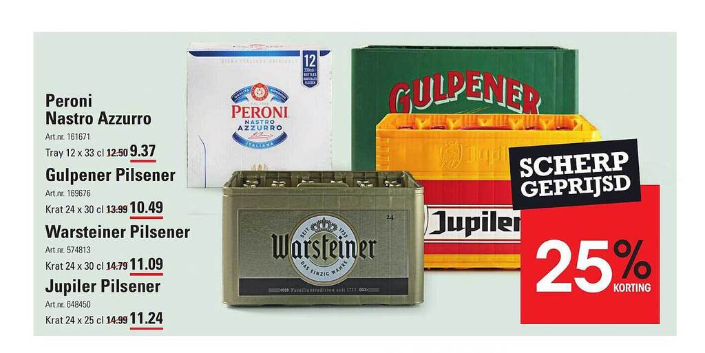 Peroni nastro azzurro, gulpener pilsener, warsteiner pilsener of ...