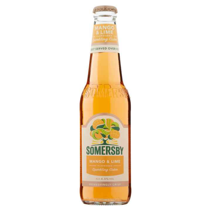 Somersby mango & lime flavoured sparkling cider 33cl aanbieding bij Jumbo