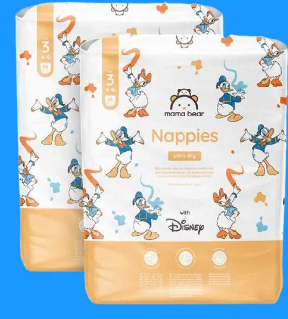 Mama bear disney ultra dry luiers aanbieding bij Amazon