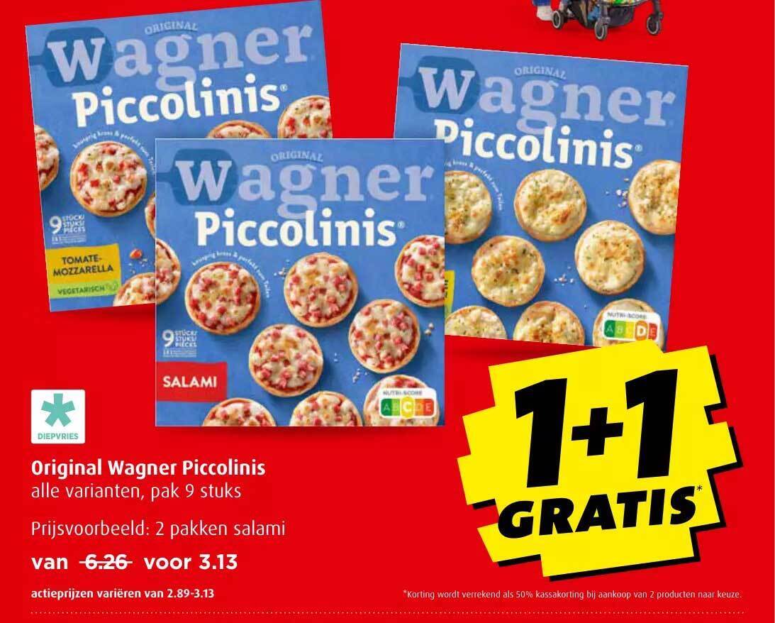 Original wagner piccolinis aanbieding bij Boni