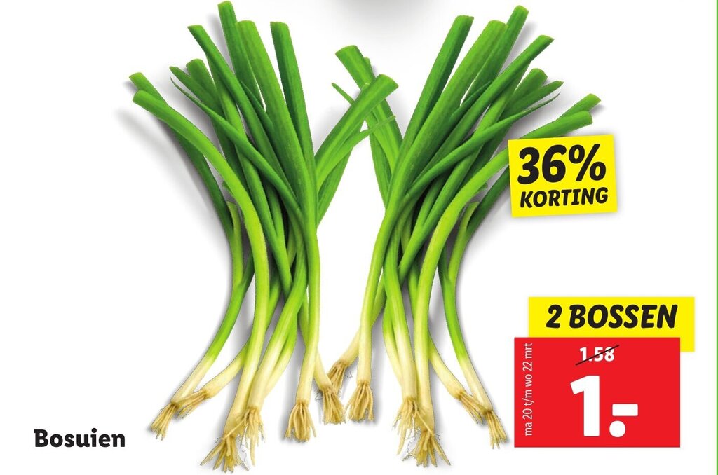 Bosuien aanbieding bij Lidl