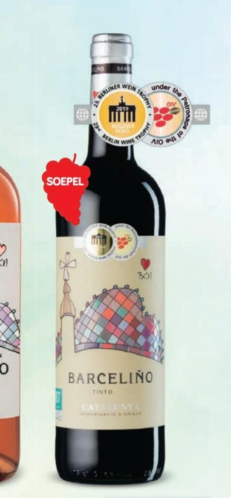 Barcelino Tinto Catalunya 750 ml aanbieding bij Lidl