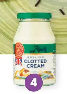 Devon cream company english clotted cream 170 g aanbieding bij Albert Heijn
