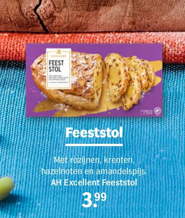 Ah excellent feeststol aanbieding bij Albert Heijn