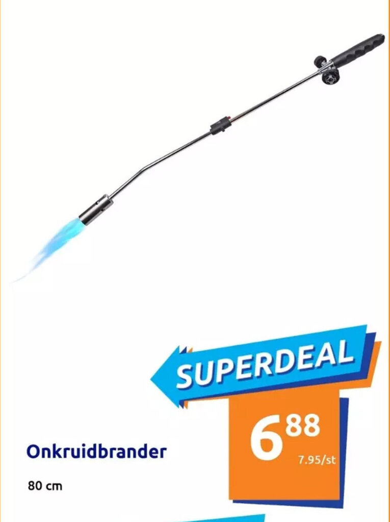 Onkruidbrander Action Elektrische Onkruidbrander Action: Zeg Vaarwel