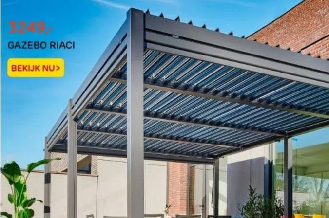 Gazebo riaci aanbieding bij Praxis