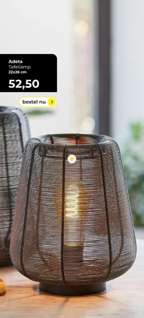 Adeta aanbieding bij Lampidee