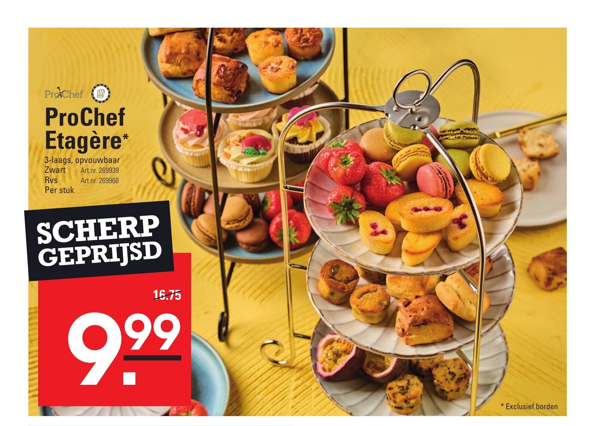 ProChef Etagere aanbieding bij Sligro