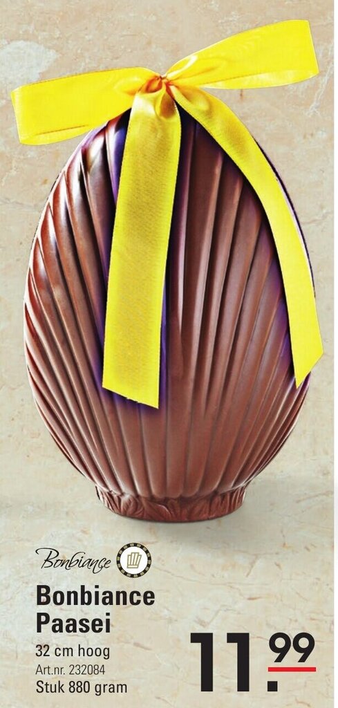 Bonbiance paasei 800 gram aanbieding bij Sligro