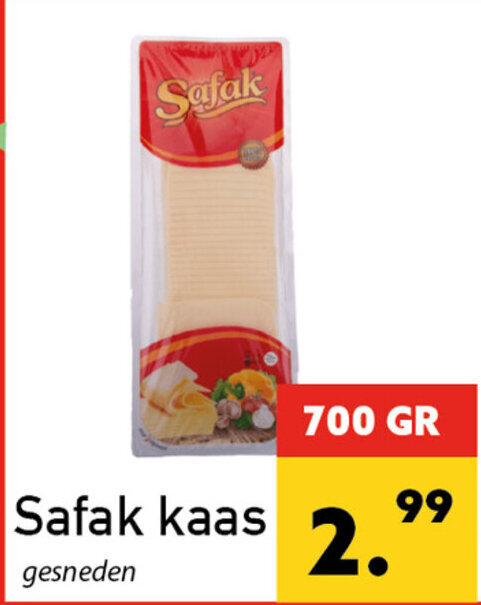 Safak kaas 700g aanbieding bij Tanger Markt