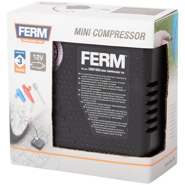 Ferm mini-luchtcompressor aanbieding bij Action
