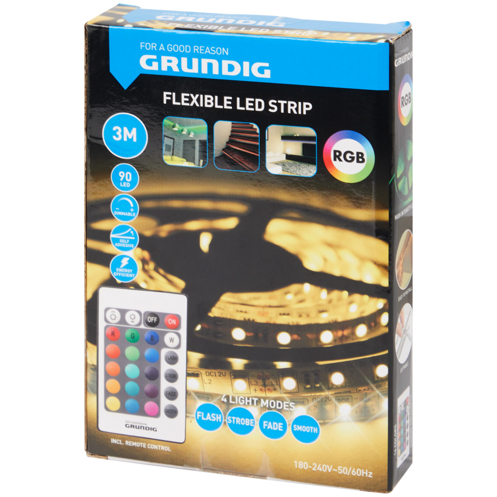 Grundig multicolor ledstrip aanbieding bij Action