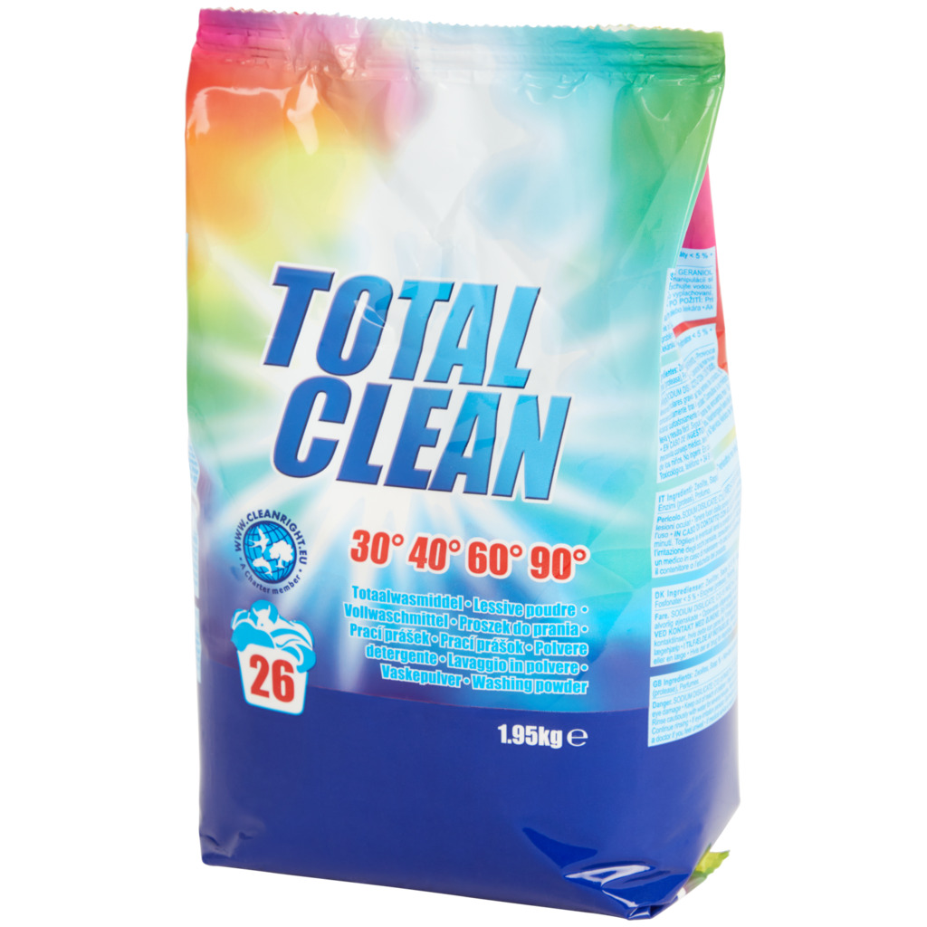 Total clean waspoeder aanbieding bij Action