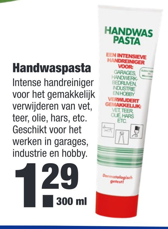 Handwaspasta aanbieding bij ALDI