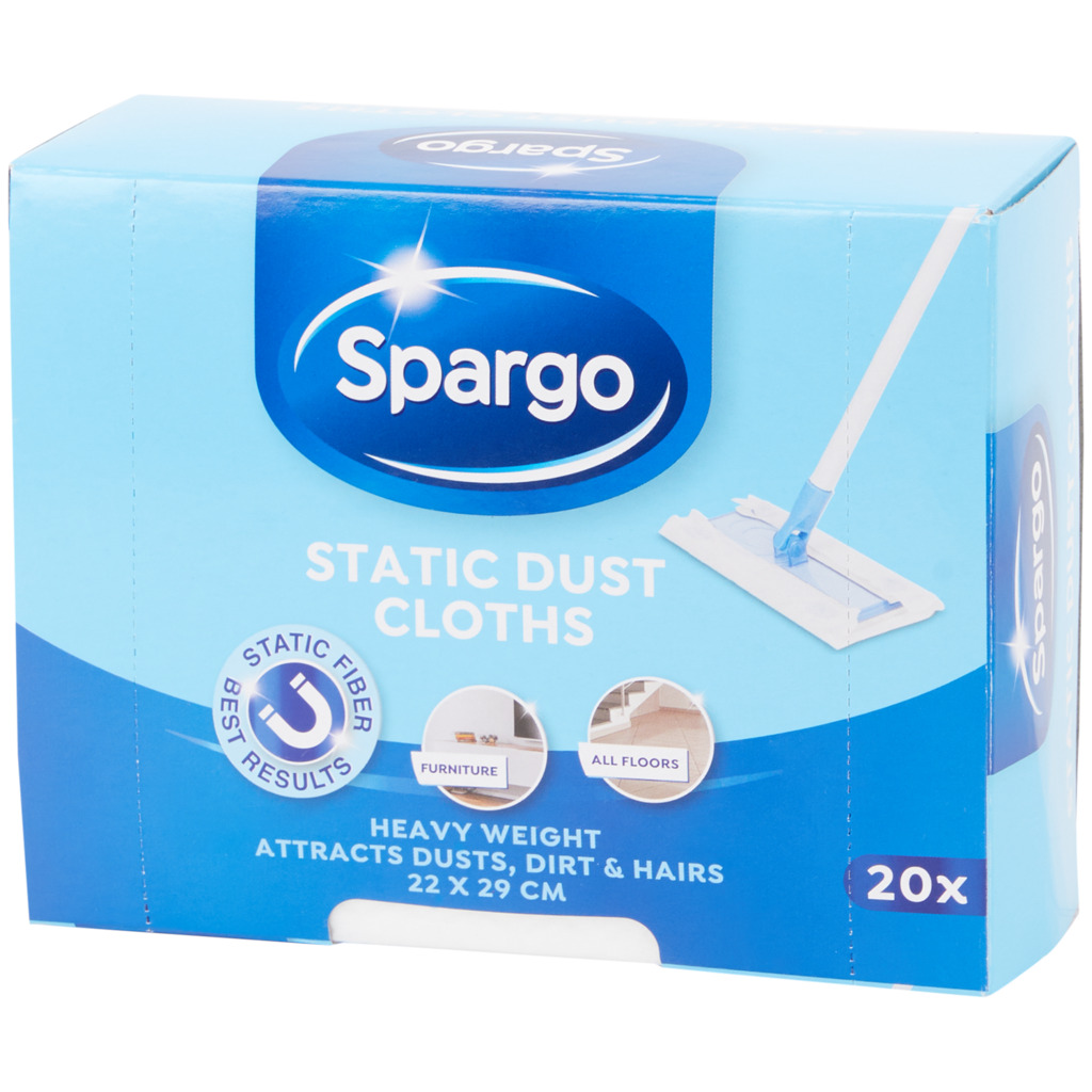 Spargo statische stofdoeken aanbieding bij Action