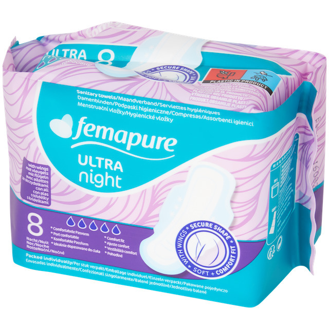 Femapure maandverband ultra aanbieding bij Action Femapure maandverband ultra aanbieding bij Action