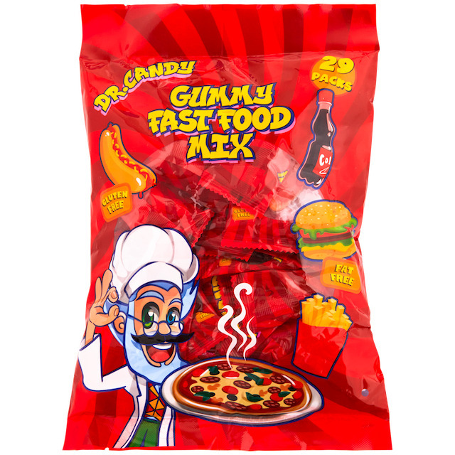Gummy zone fast food mix aanbieding bij Action