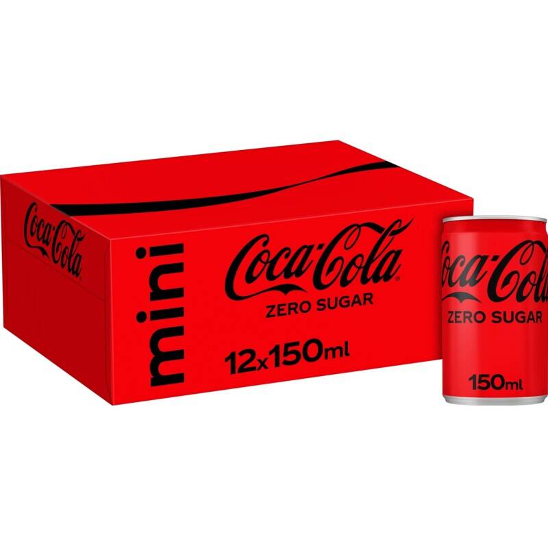 Coca-cola zero 12-pack blik aanbieding bij Albert Heijn